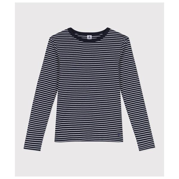 『セール実施中』ZOZO問い合わせ番号:93080833ショップ:PETIT BATEAU，プチバトーブランド:PETIT BATEAU，プチバトー商品名:ミニマリニエール長袖Ｔシャツカテゴリ:トップス>Tシャツ/カットソーブランド品...