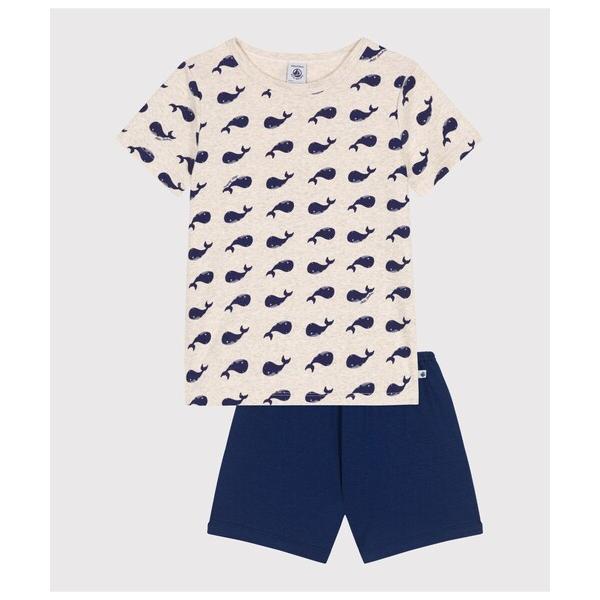 ZOZO問い合わせ番号:93080860ショップ:PETIT BATEAU，プチバトーブランド:PETIT BATEAU，プチバトー商品名:半袖パジャマカテゴリ:ルームウェア>ルームウェア/パジャマブランド品番:A0EF1B素材:10...