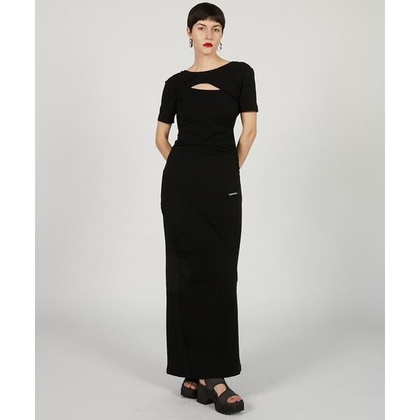 ZOZO問い合わせ番号:93112296ショップ:PRANK PROJECT，プランクプロジェクトブランド:PRANK PROJECT，プランクプロジェクト商品名:アシンメトリーツイストマキシドレス / Asymmetrical Twist...