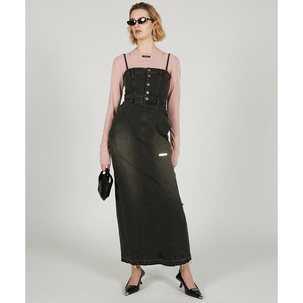 『タイムセール実施中』ZOZO問い合わせ番号:93112297ショップ:PRANK PROJECT，プランクプロジェクトブランド:PRANK PROJECT，プランクプロジェクト商品名:2WAYフロントボタンデニムワンピース / 2way ...