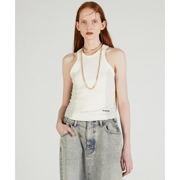 ZOZO問い合わせ番号:93112335ショップ:PRANK PROJECT，プランクプロジェクトブランド:PRANK PROJECT，プランクプロジェクト商品名:サイドシアーダブルフェイスタンク / Side Sheer Double F...