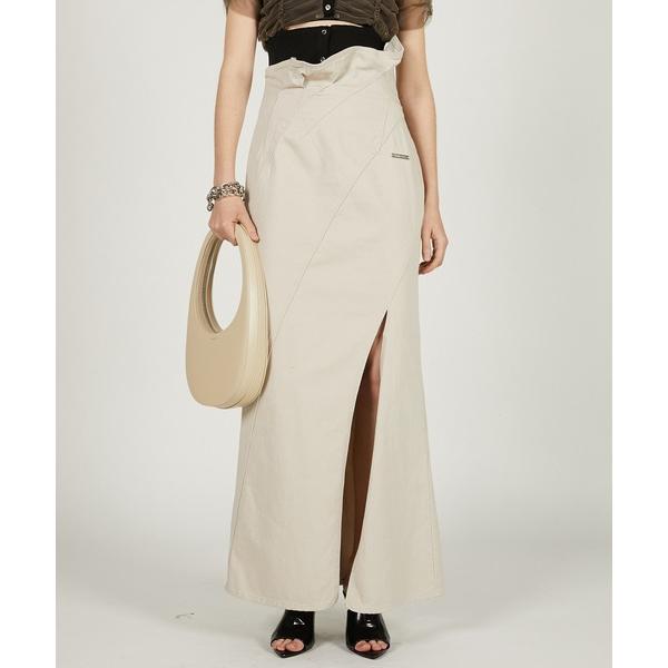 ZOZO問い合わせ番号:93112371ショップ:PRANK PROJECT，プランクプロジェクトブランド:PRANK PROJECT，プランクプロジェクト商品名:スカルプテッドマキシスカート / Sculpted Maxi Skirtカテ...