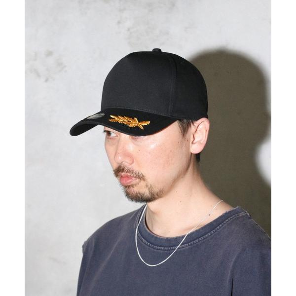 ZOZO問い合わせ番号:93112603ショップ:C.E.L.STORE，セルストアブランド:C.E.L.STORE，セルストア商品名:KBETHOS / ケービーエトス GOLD LEAF EMBROIDERY 5PANEL SNAPBA...