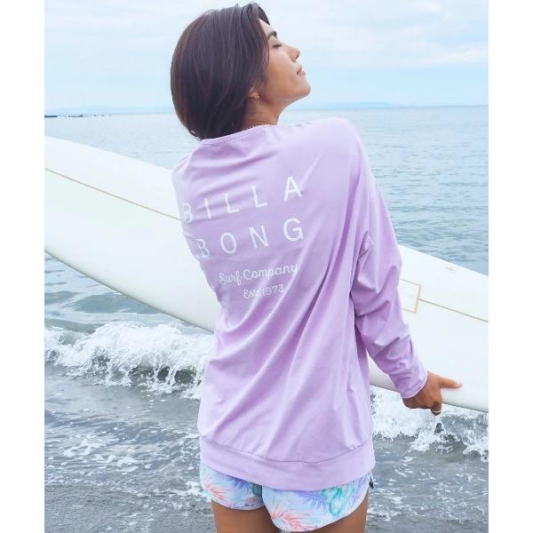 『セール実施中』ZOZO問い合わせ番号:93112760ショップ:BILLABONG，ビラボンブランド:BILLABONG，ビラボン商品名:BILLABONG レディース MORFY LOGO LS BOAT NECK TEE RASH 長...