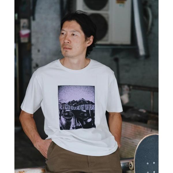 『セール実施中』ZOZO問い合わせ番号:93112806ショップ:BOARDRIDERS，ボードライダーズブランド:RVCA，ルーカ商品名:RVCA メンズ 【KENTO】 VISIT YOUR DREAM Tシャツ 【2025年春夏モデル...