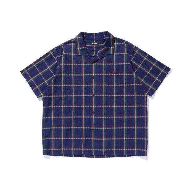 『セール実施中』ZOZO問い合わせ番号:93113282ショップ:XLARGE，エクストララージブランド:XLARGE，エクストララージ商品名:EMBROIDERED S/S PLAID SHIRTカテゴリ:トップス>シャツ/ブラウス...