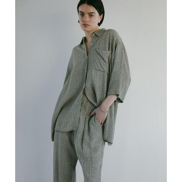 『セール実施中』ZOZO問い合わせ番号:93115612ショップ:CLANE，クラネブランド:MANOF，マノフ商品名:BLUR PATTERN SHIRTカテゴリ:トップス>シャツ/ブラウスブランド品番:88122-4112素材:レ...