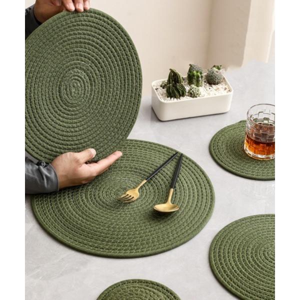 『タイムセール実施中』ZOZO問い合わせ番号:93116496ショップ:UP START，アップスタートブランド:CERCA，チェルカ商品名:Ein/【4サイズ展開】ナチュラル ロープ コースター/ランチョンマットカテゴリ:食器/キッチン&...