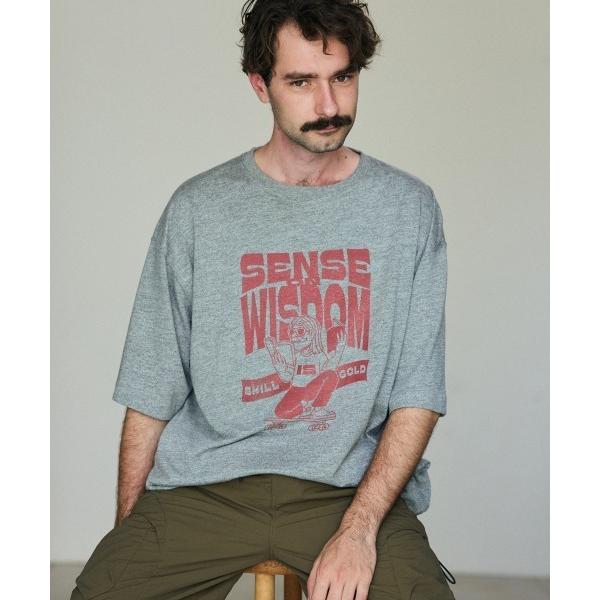 ZOZO問い合わせ番号:93119381ショップ:rehacer，レアセルブランド:rehacer，レアセル商品名:rehacer : Wisdom Vintage -like T-shirt / ウイズダム ヴィンテージライク Tシャツカ...