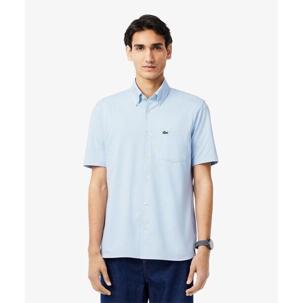 『タイムセール実施中』ZOZO問い合わせ番号:93148377ショップ:LACOSTE，ラコステブランド:LACOSTE，ラコステ商品名:消臭 速乾 UVカット マイクロチェック半袖シャツカテゴリ:トップス>シャツ/ブラウスブランド品...