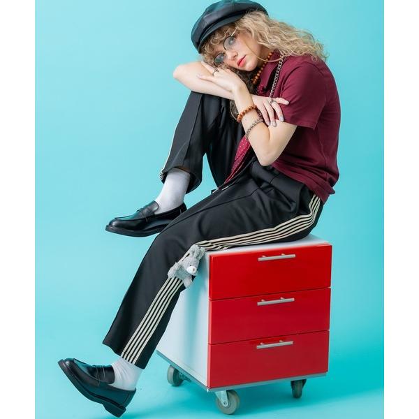 『タイムセール実施中』ZOZO問い合わせ番号:93149395ショップ:ankoROCK，アンコロックブランド:ankoROCK，アンコロック商品名:TEDDY ankoROCK トラックパンツカテゴリ:パンツ>その他パンツブランド品...