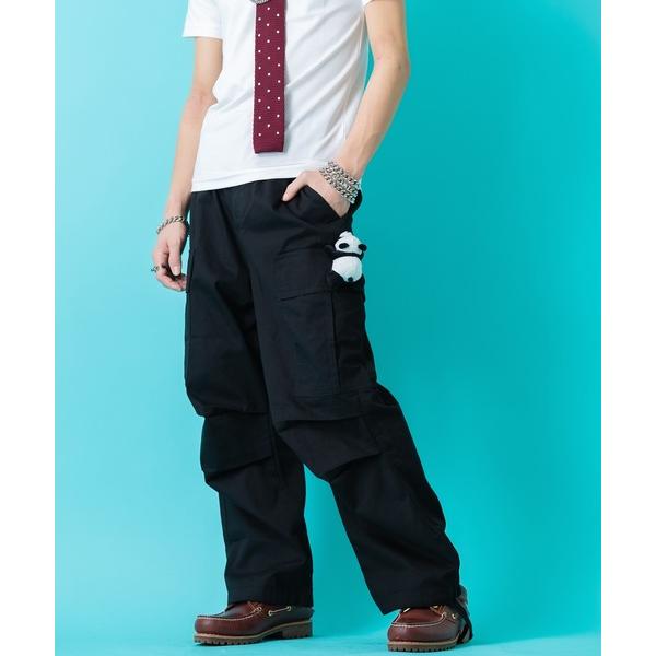 『タイムセール実施中』ZOZO問い合わせ番号:93149396ショップ:ankoROCK，アンコロックブランド:ankoROCK，アンコロック商品名:TEDDY ankoROCK ワイドカーゴパンツカテゴリ:パンツ>カーゴパンツブラン...