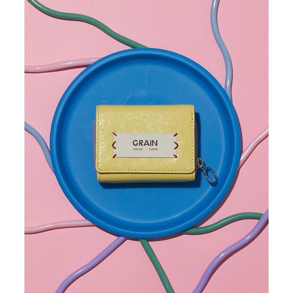 ZOZO問い合わせ番号:93149609ショップ:CIAOPANIC，チャオパニックブランド:GRAIN，グレイン，CIAOPANIC，チャオパニック商品名:【GRAIN/グレイン】三つ折りバイカラーウォレットカテゴリ:財布/小物>財...