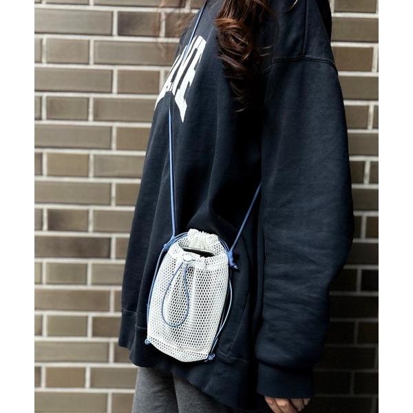 ZOZO問い合わせ番号:93150510ショップ:MARK'S，マークスブランド:MARK'S，マークス商品名:メッシュコレクション ショルダーポーチ 巾着 サコッシュカテゴリ:バッグ>ショルダーバッグブランド品番:MSH-PO21(...