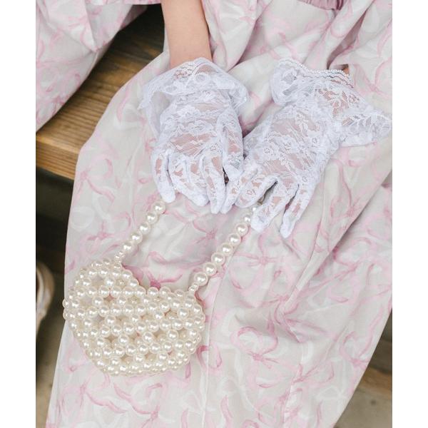 『タイムセール実施中』ZOZO問い合わせ番号:93152182ショップ:moredays store，モアデイズ・ストアブランド:URBAN CHERRY，アーバンチェリー商品名:ハートパールバッグカテゴリ:バッグ>ハンドバッグブラン...