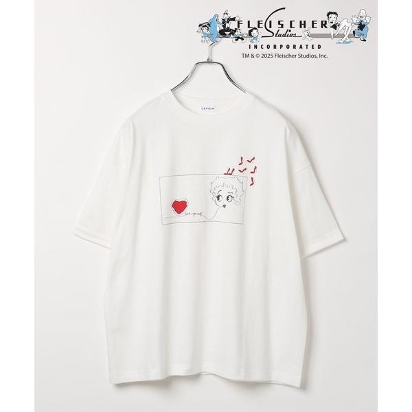 『タイムセール実施中』ZOZO問い合わせ番号:93183513ショップ:LEPSIM，レプシィムブランド:LEPSIM，レプシィム商品名:【BETTY BOOP(TM)】プリントBIGT　327014カテゴリ:トップス>Tシャツ/カッ...