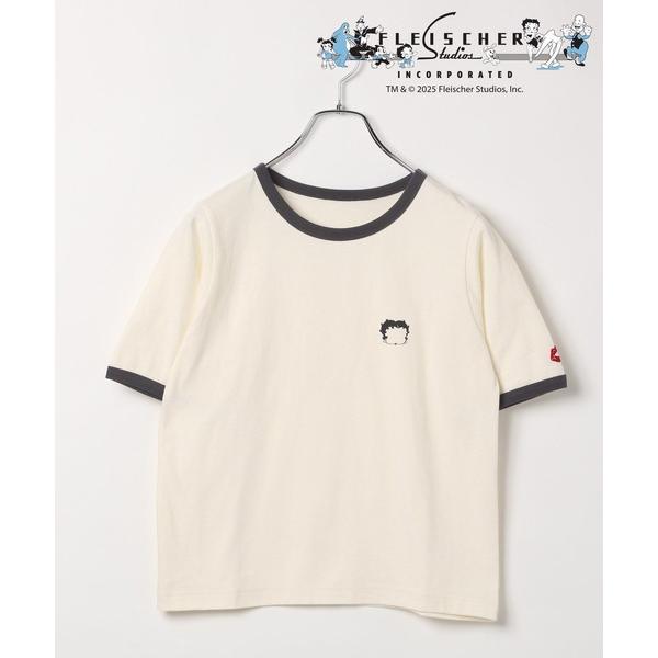 『タイムセール実施中』ZOZO問い合わせ番号:93183516ショップ:LEPSIM，レプシィムブランド:LEPSIM，レプシィム商品名:【BETTY BOOP(TM)】プリントリンガーT　327016カテゴリ:トップス>Tシャツ/カ...