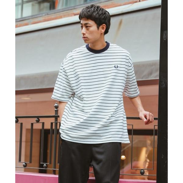 『セール実施中』ZOZO問い合わせ番号:93183646ショップ:BEAMS MEN，ビームス メンブランド:FRED PERRY，フレッドペリー，BEAMS，ビームス商品名:【別注】FRED PERRY / RELAXED STRIPE ...
