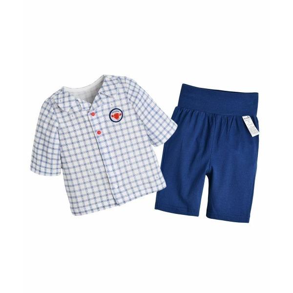 『セール実施中』ZOZO問い合わせ番号:93185683ショップ:moimoln，モイモルンブランド:moimoln，モイモルン商品名:【セットアップ】ブルーチェック7分袖トップス＆パンツカテゴリ:ルームウェア>ルームウェア/パジャマ...