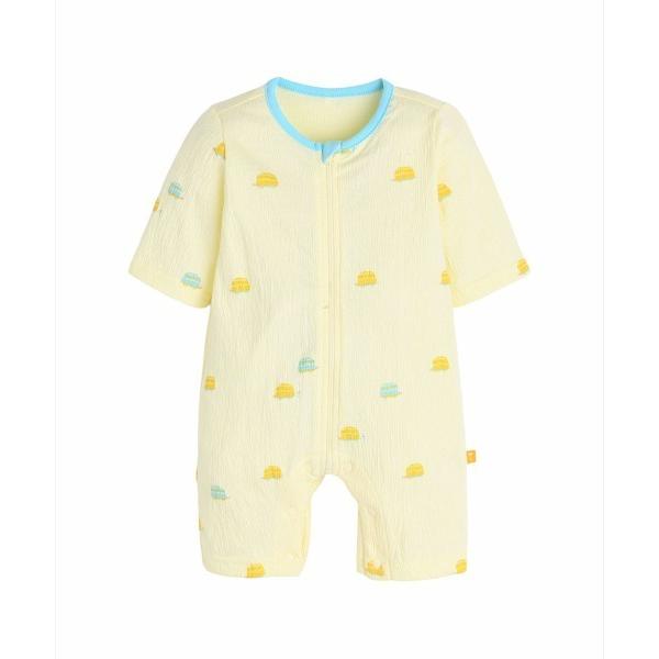 『セール実施中』※このアイテムは返品・交換対象外商品です。ZOZO問い合わせ番号:93185859ショップ:moimoln，モイモルンブランド:moimoln，モイモルン商品名:カバーリングジャガード7分丈ジッパーカバーオールカテゴリ:ママ...