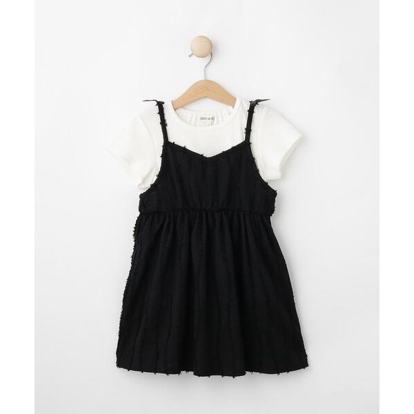 『タイムセール実施中』ZOZO問い合わせ番号:93186785ショップ:SHOO・LA・RUE，シューラルーブランド:SHOO・LA・RUE，シューラルー商品名:【100-150cm/2点セット】ポコポコの表面感が魅力 楊柳キャミチュニック...