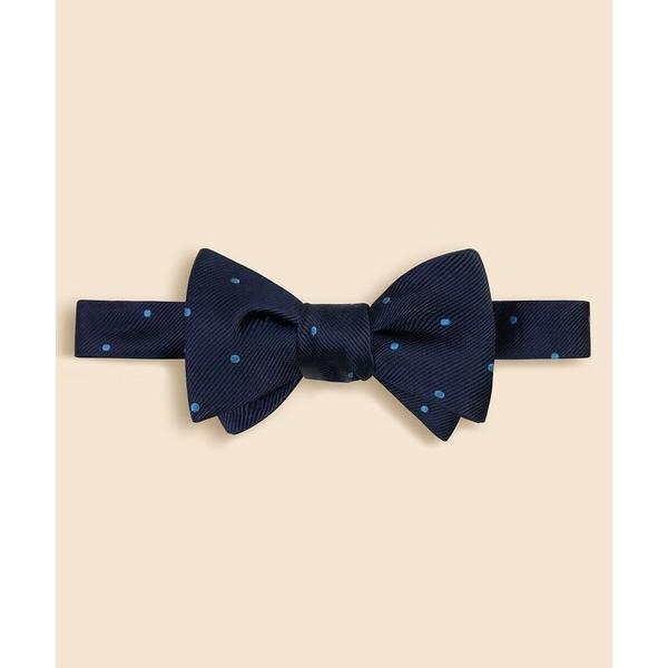 ZOZO問い合わせ番号:93219354ショップ:BROOKS BROTHERS，ブルックス ブラザーズブランド:BROOKS BROTHERS，ブルックスブラザーズ商品名:シルク　ドット　レップボウタイ　Made in USAカテゴリ:フ...