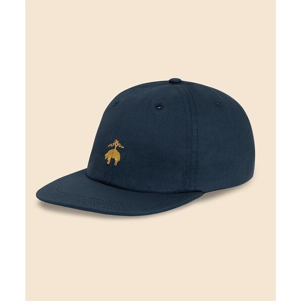 ZOZO問い合わせ番号:93219361ショップ:BROOKS BROTHERS，ブルックス ブラザーズブランド:BROOKS BROTHERS，ブルックスブラザーズ商品名:コットンツイル　ビッグGFロゴ　ベースボールキャップ　Made i...