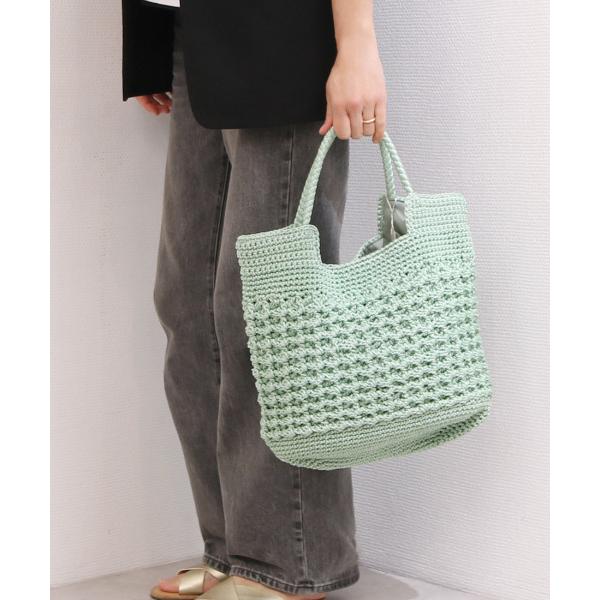 『セール実施中』ZOZO問い合わせ番号:93250713ショップ:UNBILLION，アンビリオンブランド:cache cache，カシュ カシュ商品名:カシュカシュ cachecache / 柄編みベーシックトートカテゴリ:バッグ>...