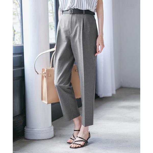 ZOZO問い合わせ番号:93252262ショップ:ROPE' PICNIC，ロぺピクニックブランド:ROPE' PICNIC，ロペピクニック商品名:【UV対応】【リネンライク・シリーズ】テーパードパンツ/通勤・セットアップ対応カテゴリ:パン...