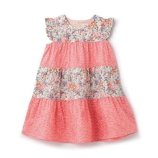 『セール実施中』ZOZO問い合わせ番号:93284024ショップ:sense of wonder，センスオブワンダーブランド:sense of wonder，センスオブワンダー商品名:サスティナリバティパッチワークワンピースカテゴリ:ワンピ...