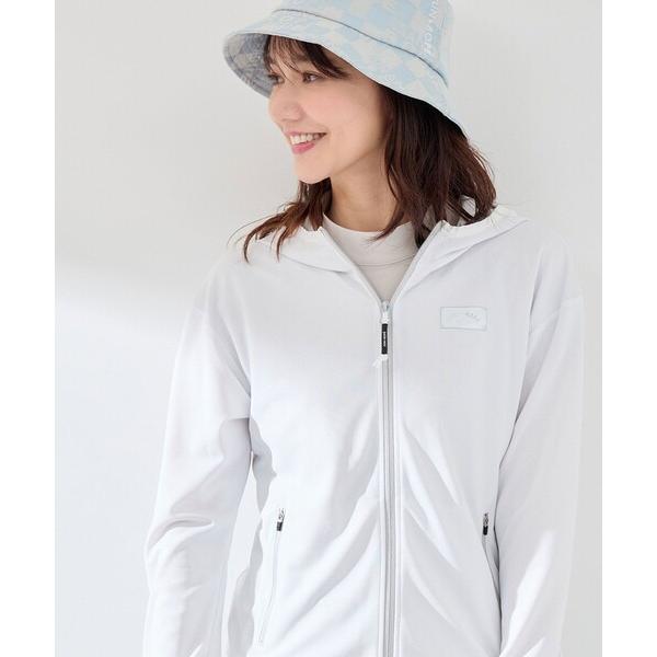 『タイムセール実施中』ZOZO問い合わせ番号:93284112ショップ:ROPE'，ロぺブランド:JUN&amp;ROPE'，ジュンアンドロペ商品名:【UV】【吸水速乾】エコカノコ配色使い長袖パーカーカテゴリ:トップス>パーカーブラン...