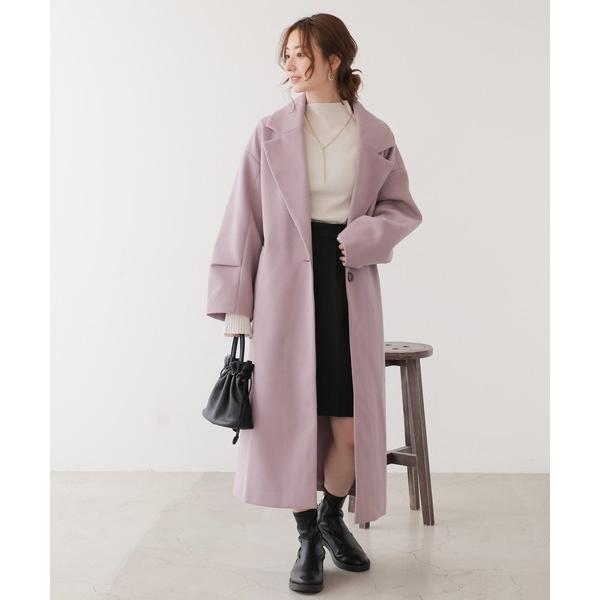 『セール実施中』参考価格：8，250円発売時期：2022年10月コンディション：B（目立つ使用感なし）使用感が少ない、または気にならないアイテム袖口・すそ周り：汚れ参考商品名：ニットモッサライト 袖タックチェスターコート参考品番：52872...