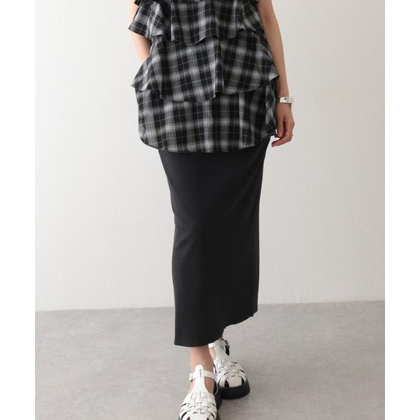 『タイムセール実施中』ZOZO問い合わせ番号:93346281ショップ:Lace Ladies，レースレディースブランド:Lace Ladies，レースレディース商品名:ソリッドカラー ウエストイージー リブ ロング スカートカテゴリ:スカ...