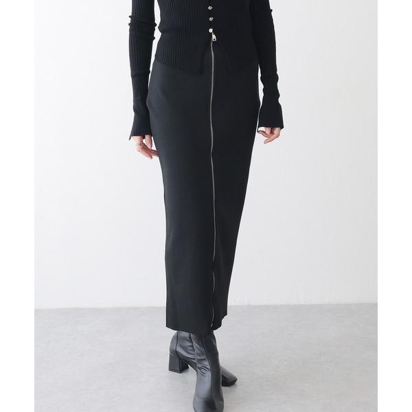『タイムセール実施中』ZOZO問い合わせ番号:93346282ショップ:Lace Ladies，レースレディースブランド:Lace Ladies，レースレディース商品名:フロント ダブルジップ ニット タイト ロング スカートカテゴリ:スカ...