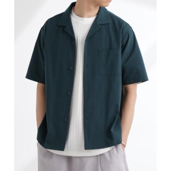 『セール実施中』ZOZO問い合わせ番号:93347351ショップ:NANO universe，ナノユニバースブランド:NANO universe，ナノユニバース商品名:ドライジャージーオープンカラーシャツ 半袖(セットアップ可)カテゴリ:ト...