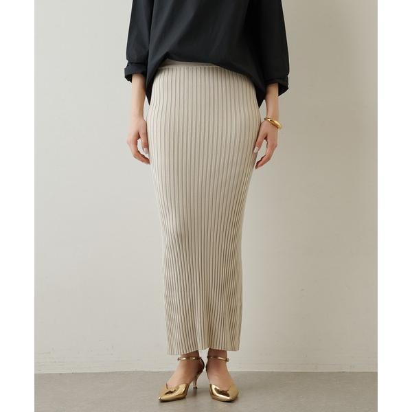 ZOZO問い合わせ番号:93348498ショップ:Whim Gazette，ウィムガゼットブランド:Whim Gazette，ウィムガゼット商品名:ニットフィットスカートカテゴリ:スカート>スカートブランド品番:WGZ1051301A...