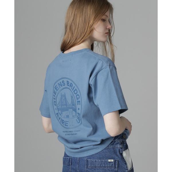 ZOZO問い合わせ番号:93348522ショップ:AVIREX WOMAN，アヴィレックス ウーマンブランド:AVIREX，アヴィレックス商品名:CIRCLE LOGO T-SHIRT ”QUEENS BRIDGE”/サークルロゴTシャツ ...