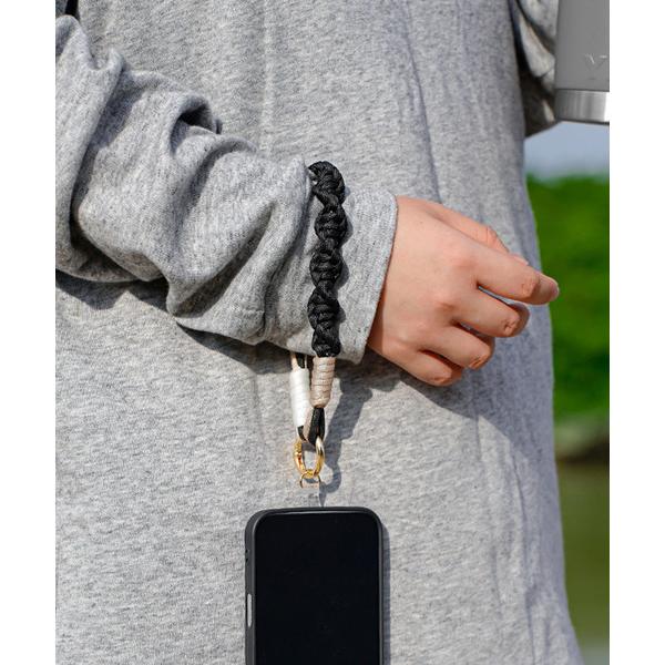 『タイムセール実施中』ZOZO問い合わせ番号:93349110ショップ:DEVICE，デバイスブランド:DEVICE，デバイス商品名:パラコード編み アウトドア スマホストラップ ハンドストラップカテゴリ:PC・スマホグッズ/家電>ス...