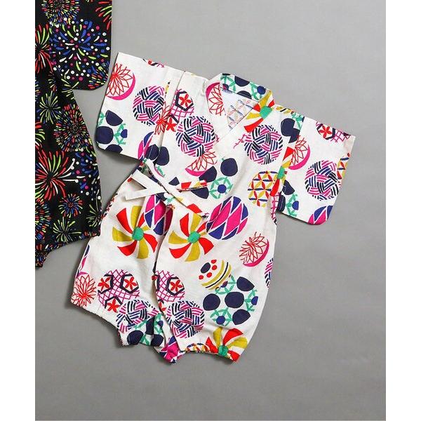 『セール実施中』※このアイテムは返品・交換対象外商品です。ZOZO問い合わせ番号:93349283ショップ:F.O.Online Store，エフオーオンラインストアブランド:BREEZE，ブリーズ商品名:BOYS甚平ロンパスカテゴリ:ママ...