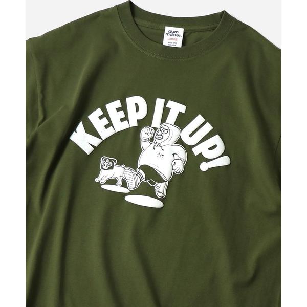 ZOZO問い合わせ番号:93379806ショップ:gym master，ジムマスターブランド:gym master，ジムマスター商品名:5.6oz KEEP IT UP Teeカテゴリ:トップス>Tシャツ/カットソーブランド品番:G5...