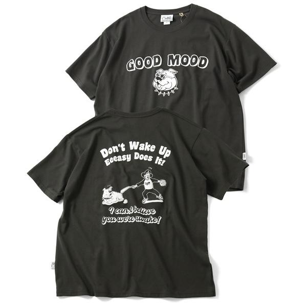 ZOZO問い合わせ番号:93379822ショップ:gym master，ジムマスターブランド:gym master，ジムマスター商品名:5.8oz T/CドライGOOD MOOD Teeカテゴリ:トップス>Tシャツ/カットソーブランド...