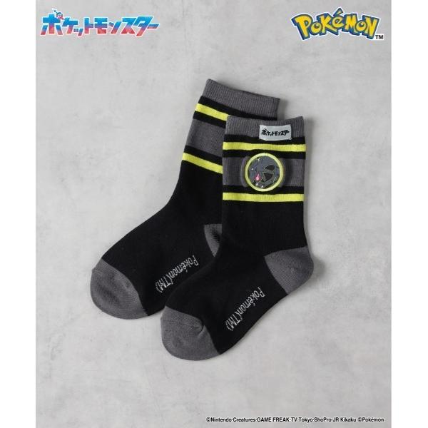 『タイムセール実施中』※このアイテムは返品・交換対象外商品です。ZOZO問い合わせ番号:93380008ショップ:Right-on，ライトオンブランド:Right-on，ライトオン商品名:【POKEMON】六英雄の黒いレックウザソックスカテ...