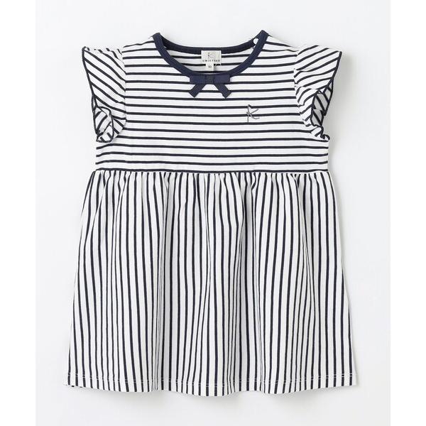 『セール実施中』ZOZO問い合わせ番号:93380645ショップ:組曲，クミキョクブランド:組曲，クミキョク商品名:【80-100cm】マリンボーダー チュニックカテゴリ:トップス>Tシャツ/カットソーブランド品番:KKKYGM040...