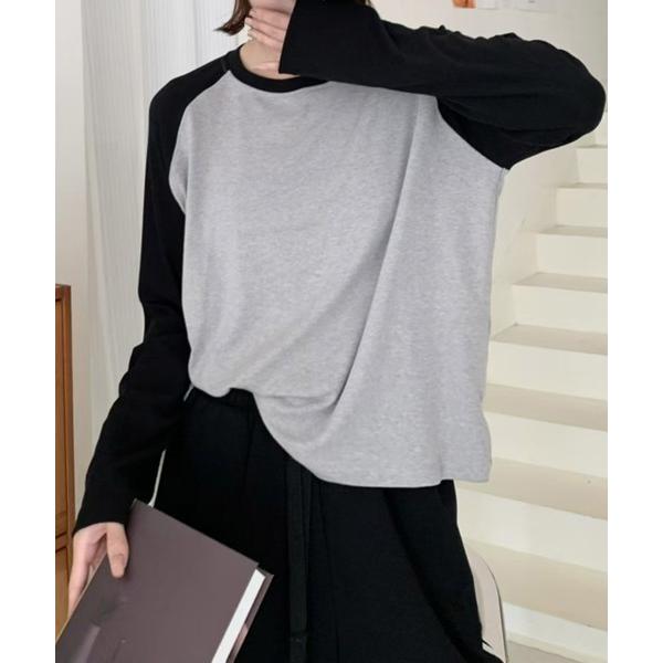 『セール実施中』ZOZO問い合わせ番号:93381245ショップ:aimoha，アイモハブランド:aimoha，アイモハ商品名:ラグランスリーブ長袖Tシャツカテゴリ:トップス>Tシャツ/カットソーブランド品番:xai3779a素材:レ...