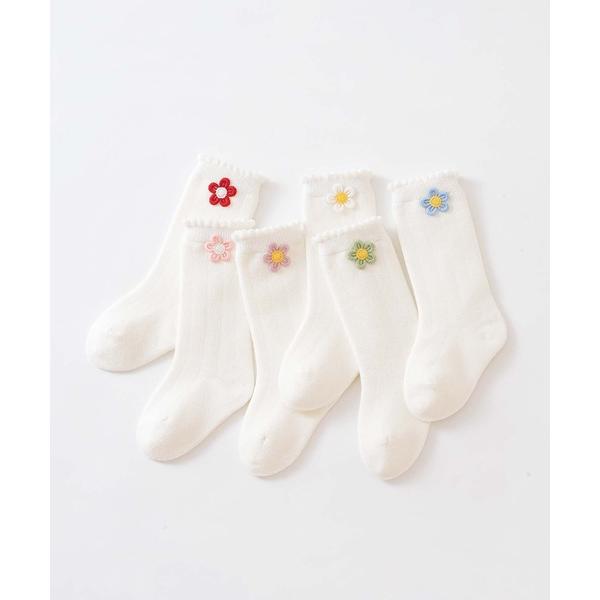 『セール実施中』※このアイテムは返品・交換対象外商品です。ZOZO問い合わせ番号:93381270ショップ:aimoha，アイモハブランド:mosox，モソックス商品名:[2025 MOSOX NEW COLLECTION]お花のキッズソッ...