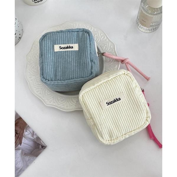 ZOZO問い合わせ番号:93381337ショップ:Mayree，メイリーブランド:Mignonjour，ミニョンジュール商品名:Mignonjour/コーデュロイミニポーチ M2726カテゴリ:財布/小物>ポーチブランド品番:M272...