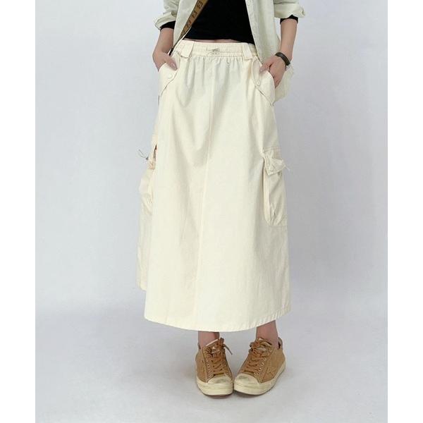 『セール実施中』ZOZO問い合わせ番号:93381787ショップ:aimoha，アイモハブランド:aimoha，アイモハ商品名:カーゴデザインミディスカートカテゴリ:スカート>スカートブランド品番:kef0811a素材:綿100%原産...