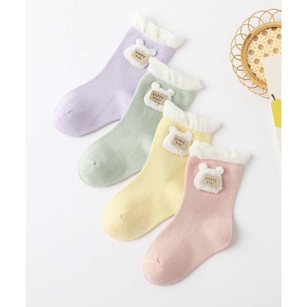 『セール実施中』※このアイテムは返品・交換対象外商品です。ZOZO問い合わせ番号:93382159ショップ:aimoha，アイモハブランド:mosox，モソックス商品名:[2025 MOSOX NEW COLLECTION]くまさんキッズソ...