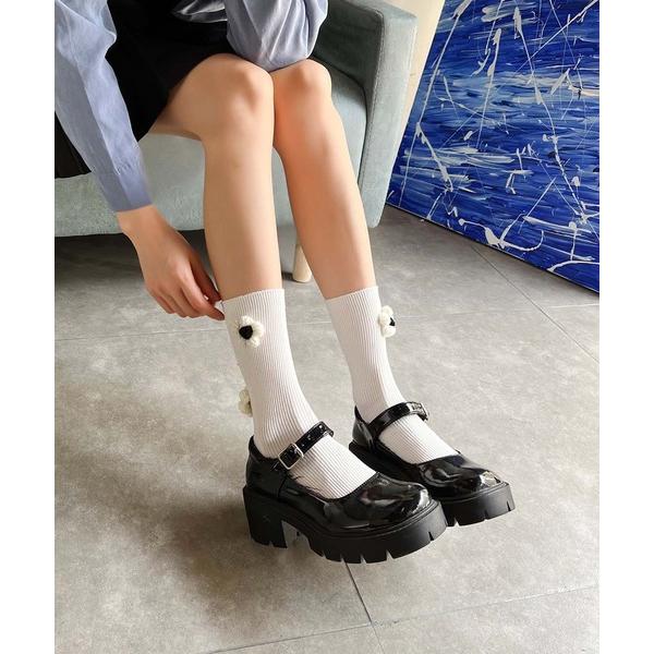 ※このアイテムは返品・交換対象外商品です。ZOZO問い合わせ番号:93382189ショップ:aimoha，アイモハブランド:mosox，モソックス商品名:[2025 MOSOX NEW COLLECTION]3Dフラワーソックスカテゴリ:レ...