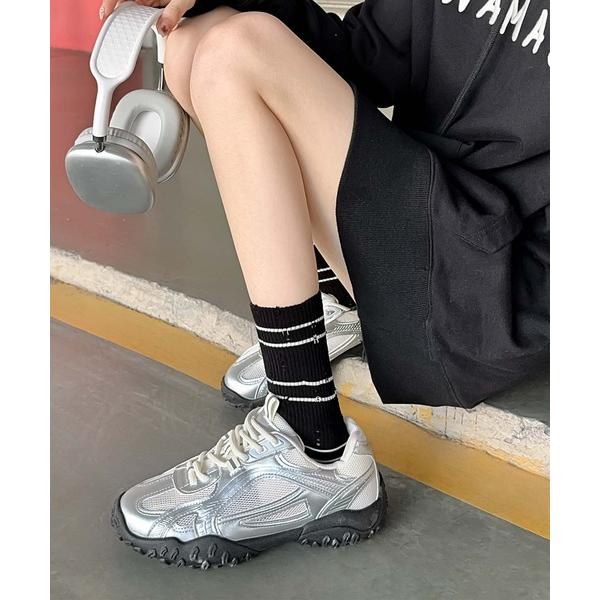 『セール実施中』※このアイテムは返品・交換対象外商品です。ZOZO問い合わせ番号:93383554ショップ:aimoha，アイモハブランド:mosox，モソックス商品名:[2025 MOSOX NEW COLLECTION]ストライプダメー...